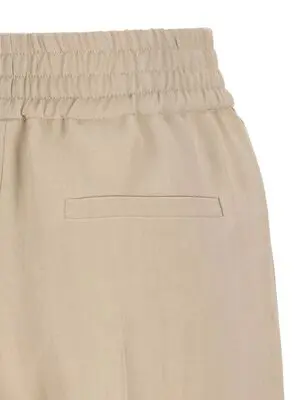 Brunello Cucinelli Linen Blend Trousers - Multicolor