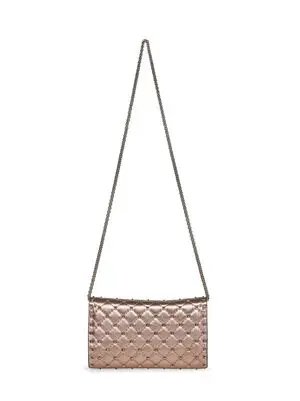 Valentino Garavani Rose Cannelle Rockstud Spike Crossbody Bag - Multicolor