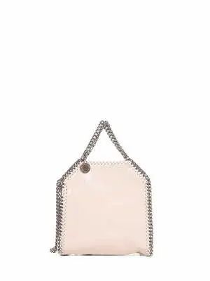 Stella McCartney Falabella Tiny Tote Bag In Patent Vegan Leather - Multicolor