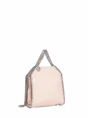 Stella McCartney Falabella Tiny Tote Bag In Patent Vegan Leather