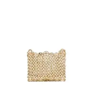 Rabanne Metallic Mini Bag - Silver