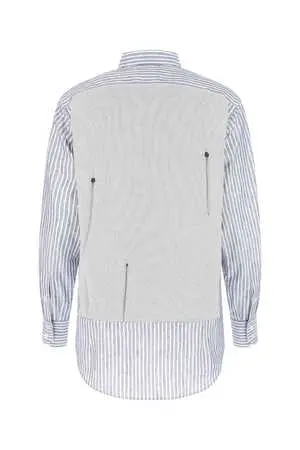 MAISON MARGIELA Embroidered Cotton Blend Shirt