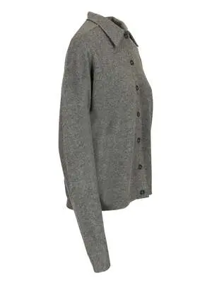 TOTEME Cashmere Raglan-sleeve Cardigan - Gray