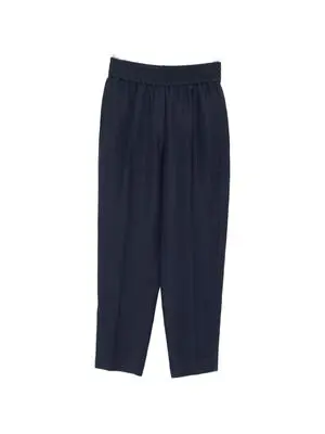Brunello Cucinelli Linen Blend Trousers - Multicolor