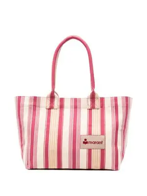 Isabel Marant Étoile Yenky Striped Cotton Tote - Multicolor