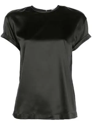 Brunello Cucinelli Brunello Cucinelli Silk T-Shirt Multicolor