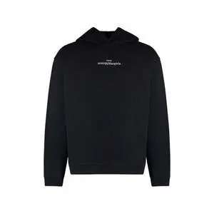 MAISON MARGIELA Logo Print Cotton Hoodie