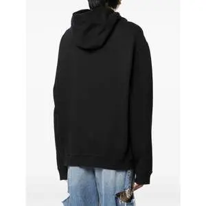 MAISON MARGIELA Logo Print Cotton Hoodie