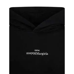MAISON MARGIELA Logo Print Cotton Hoodie