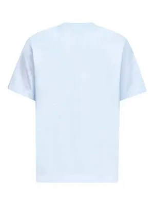 Casablanca Light Blue Airbrush Smiley T-shirt