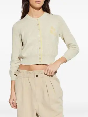 Isabel Marant Étoile Lona Cropped Cardigan - Multicolor