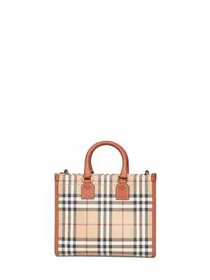 Burberry Archive Beige Freya Mini Tote Bag