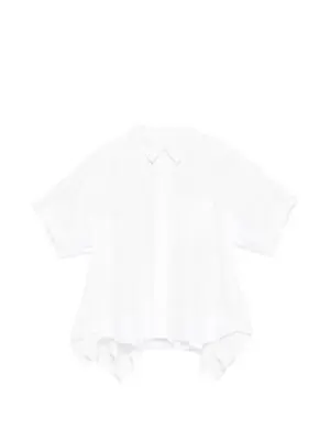 Sacai Cotton Layered Panel Shirt - Multicolor