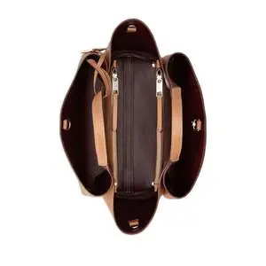 TOD'S Leather Tote Bag - Brown