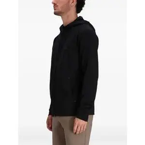BOSS Full Zip Hooded Sweatshirt With Chest Logo