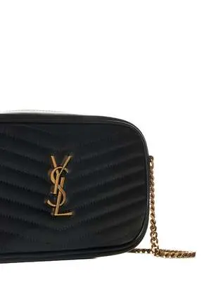 Saint Laurent Quilted Leather Camera Bag - Multicolor