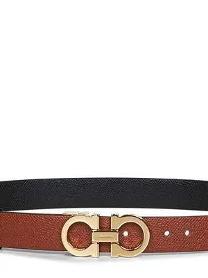 FERRAGAMO Gancini Reversible Leather Belt