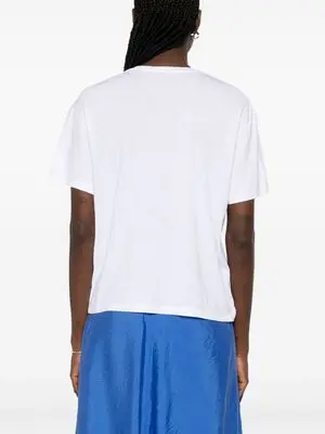 TOTEME Cotton Blend T-shirt - Multicolor