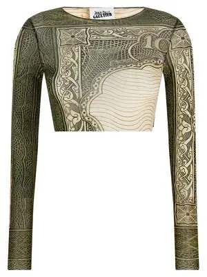 Jean Paul Gaultier Cropped Performance Tops For Women