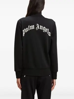 Palm Angels Logo Zipped Track Jacket - Multicolor