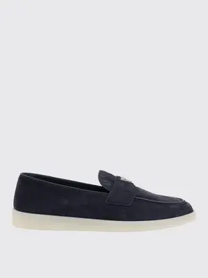 Prada Calf Leather Loafers - Blue