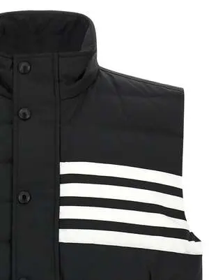 Thom Browne Bar Quilted Vest