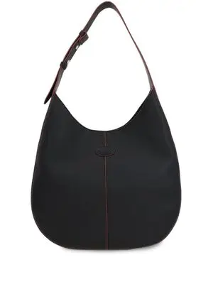 TOD'S Small Leather Hobo Bag