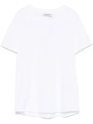 Max Mara Logo Cotton T-shirt - Multicolor