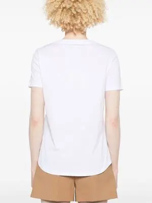 Max Mara Logo Cotton T-shirt - Multicolor