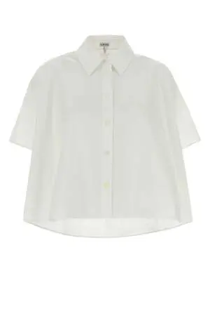 Loewe LOEWE White Cotton Shirt White