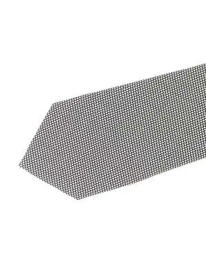 TOM FORD Jacquard Neck Tie - Silver