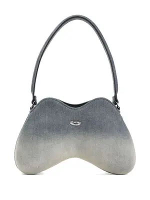 DIESEL® DIESEL Double-D Denim Shoulder Bag Multicolor