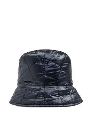 Moncler MONCLER Logo Padded Quilted Bucket Hat Multicolor