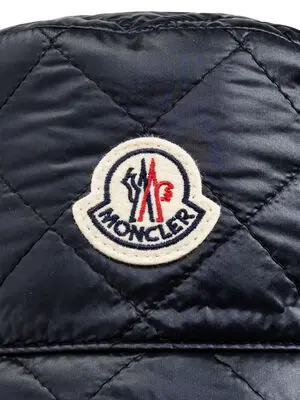 Moncler Logo Padded Quilted Bucket Hat - Multicolor