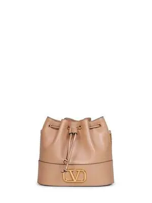 Valentino Garavani Textured Bucket Bags