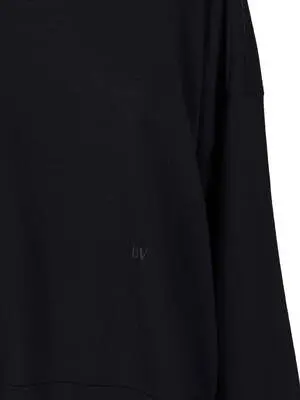 Bottega Veneta Wool Turtleneck Sweater With B.v. Embroidery