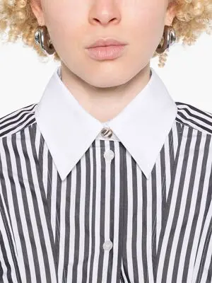 Sportmax Striped Cotton Shirt - Multicolor