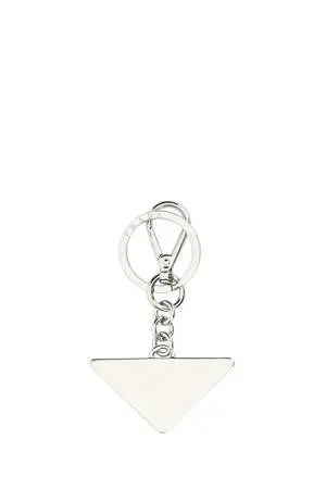 Prada Metal Charm Key Ring