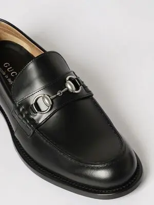 Gucci Calf Leather Loafers With Horsebit Detail