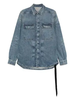 Rick Owens Denim Overshirt