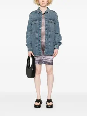 Rick Owens Denim Overshirt