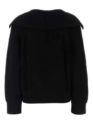 Bottega Veneta English Ribbed Cotton Polo Sweater