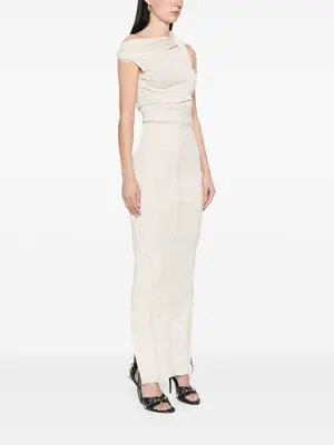 Rick Owens Pillar Long Skirt - Multicolor