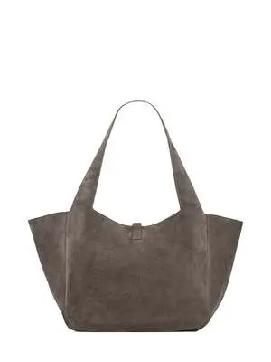 Saint Laurent Suede Le 5 À 7 Bea Tote Bag - Multicolor