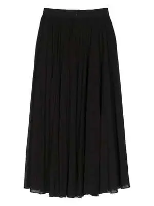 TOTEME Pleated Skirt - Black