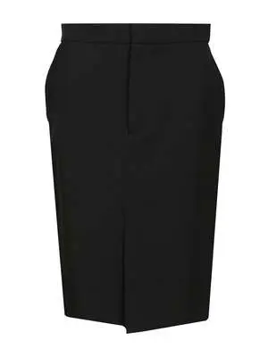 Bottega Veneta Wool Midi Skirt