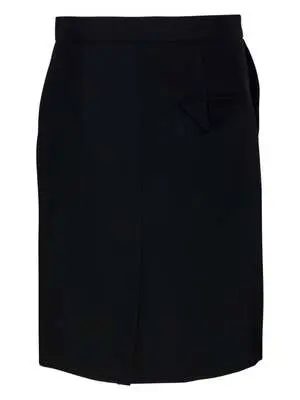 Bottega Veneta Wool Midi Skirt