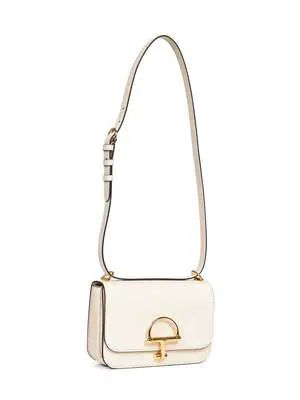 Gucci Ivory Siena Small Shoulder Bag With Horsebit Clasp