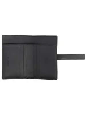 Balmain Monogram Card Holder With Padlock - Multicolor