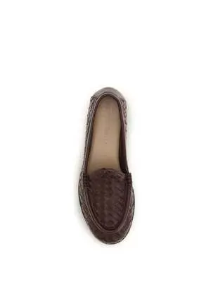 Bottega Veneta Silenzio Loafers - Brown